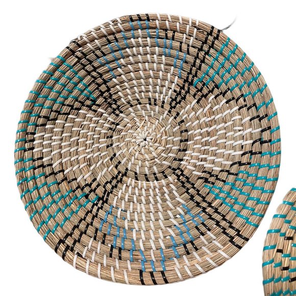 Neil | Wall Decor | Natural Woven Wall Set Habitat Decor 3 Pieces ...